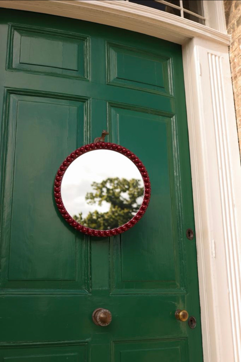 Round Over-Sized Bobbin Mirror – Bertola Home Studio