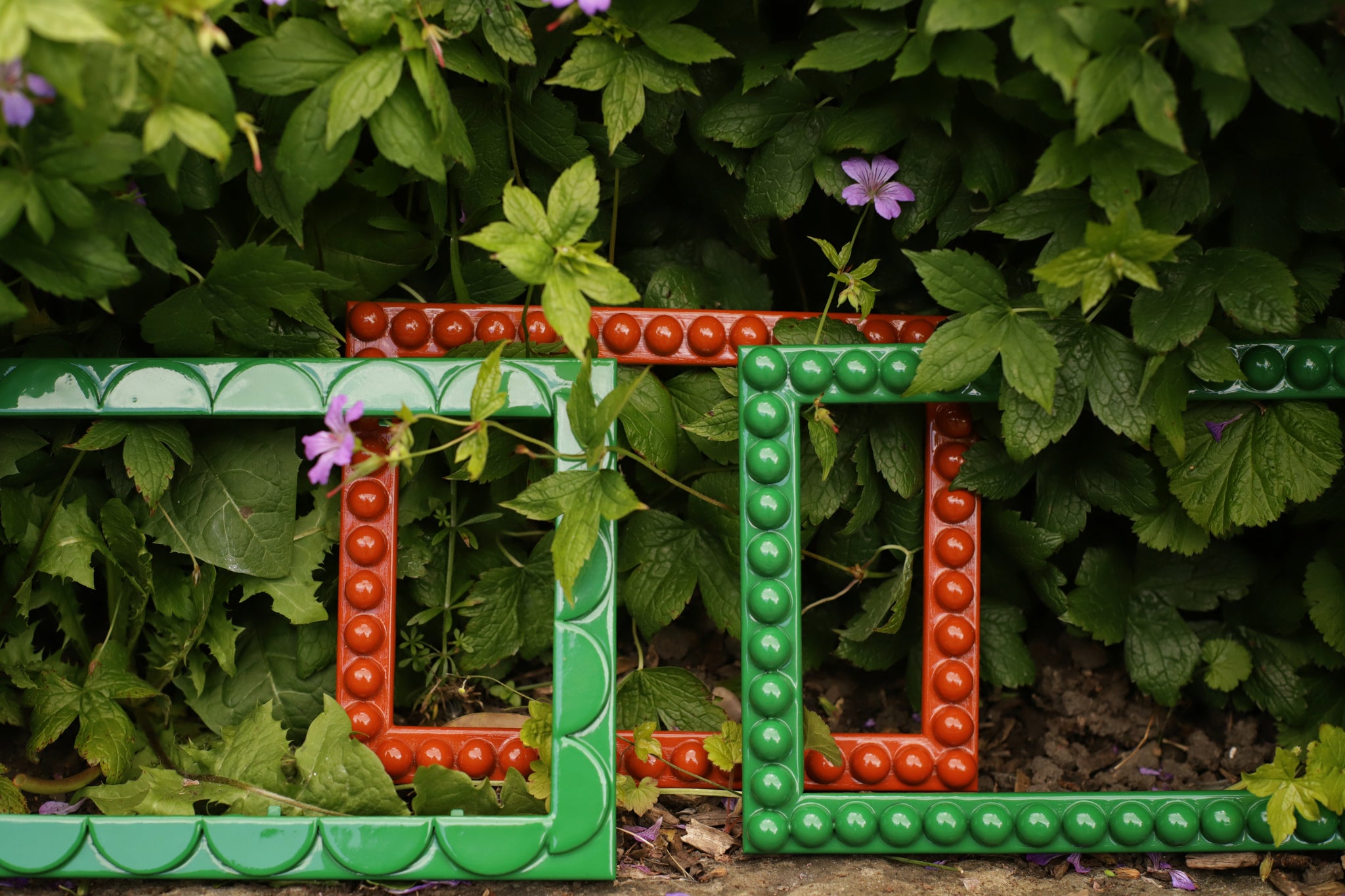 Olive Green Bobbin Frame - Bertola Home Studio