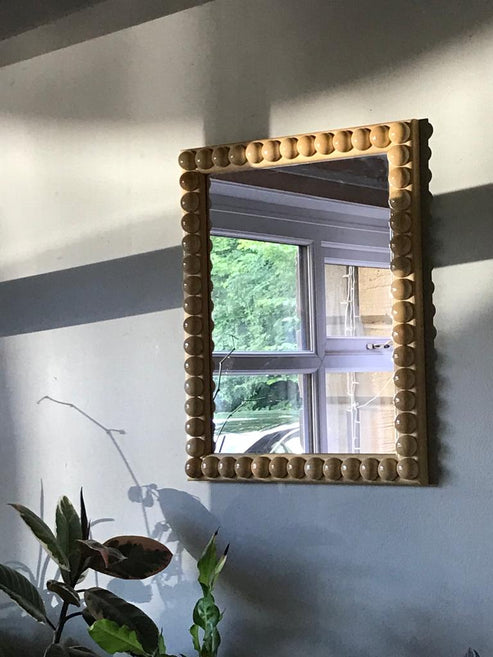 Over-Sized Bobbin Mirror – Bertola Home Studio